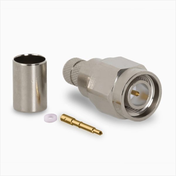 Conector TNC macho full-crimp LMR-300