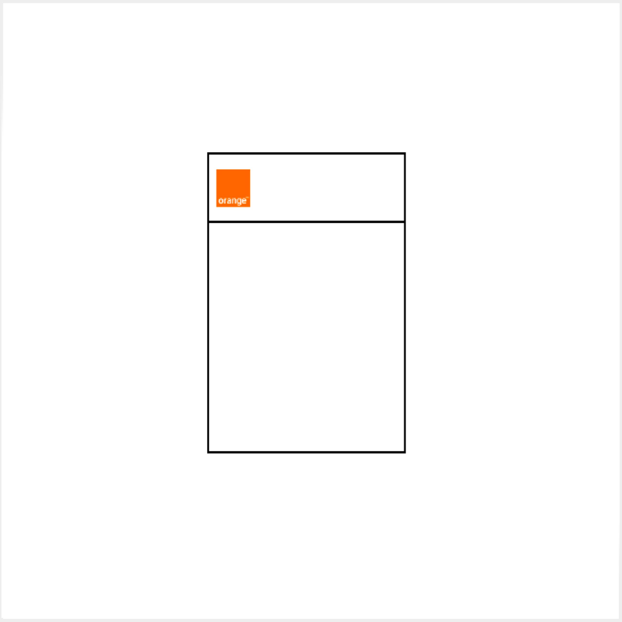 Etiqueta Orange RF_BLANK (36uds) – Microwave & Coaxial Components