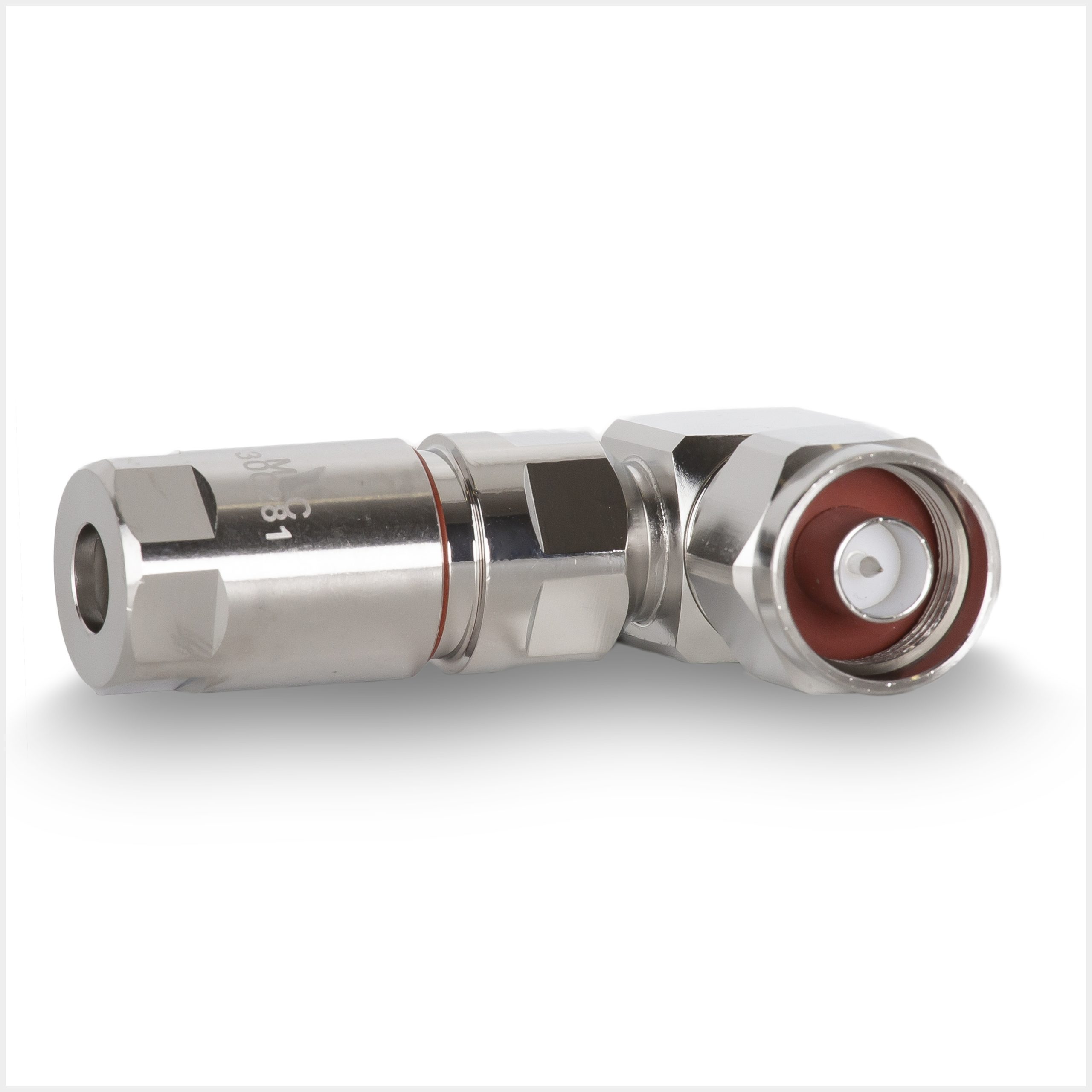 Conector N macho 90° quick-fit 1/4″SF – Microwave & Coaxial Components